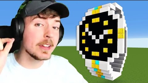 КУПЛЮ ТО ЧТО ПОСТРОИШЬ В МАЙНКРАФТЕ. MrBeast