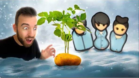 ВЫРАЩИВАЮ КАРТОШЕЧКУ В МОРОЗ в RimWorld