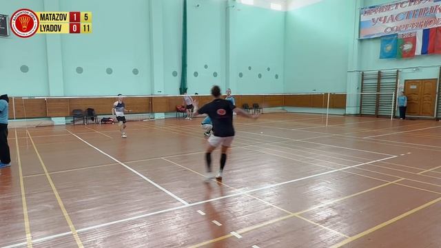 R16 | Николай Матазов - Михаил Лядов | Коломна Гран-при 2024 Бадминтон