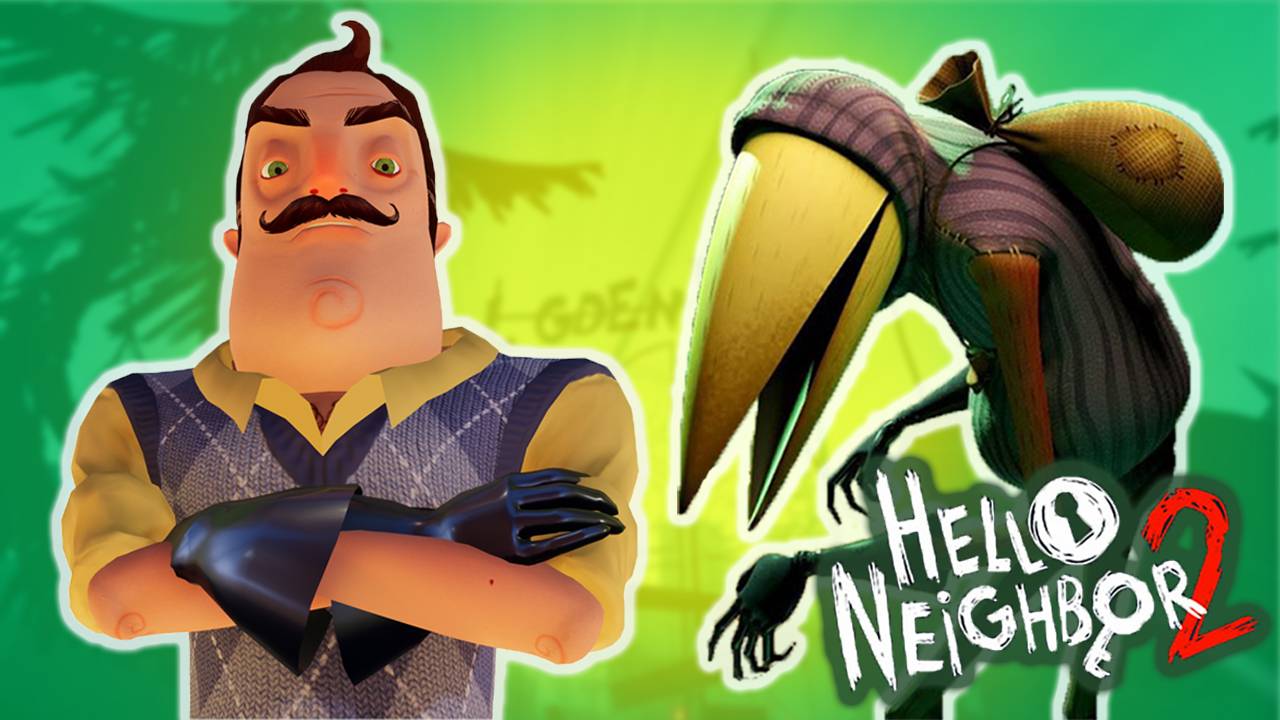 Привет Сосед 2 Альфа 1 / ВОРОН, ПОЛУЧИ ЛОМОМ ПО ГОЛОВЕ! / Видеоигры. Видео видеоигр. Хоррор Игры