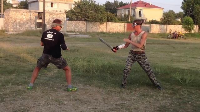 Seminar ACT IN CRIMEA.Machete Fighting