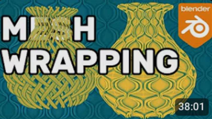 Перенос сетки - Geometry Nodes Tutorial