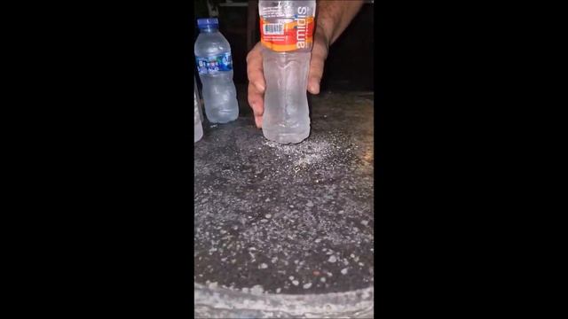 Эксперимент с жидкой водой