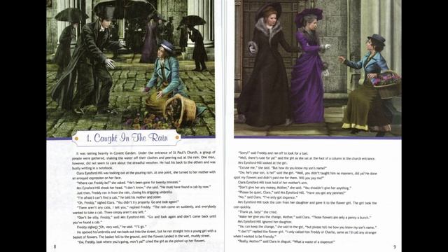 Spotlight Pygmalion Пигмалион 1 глава Caught in the rain Попав под дождь