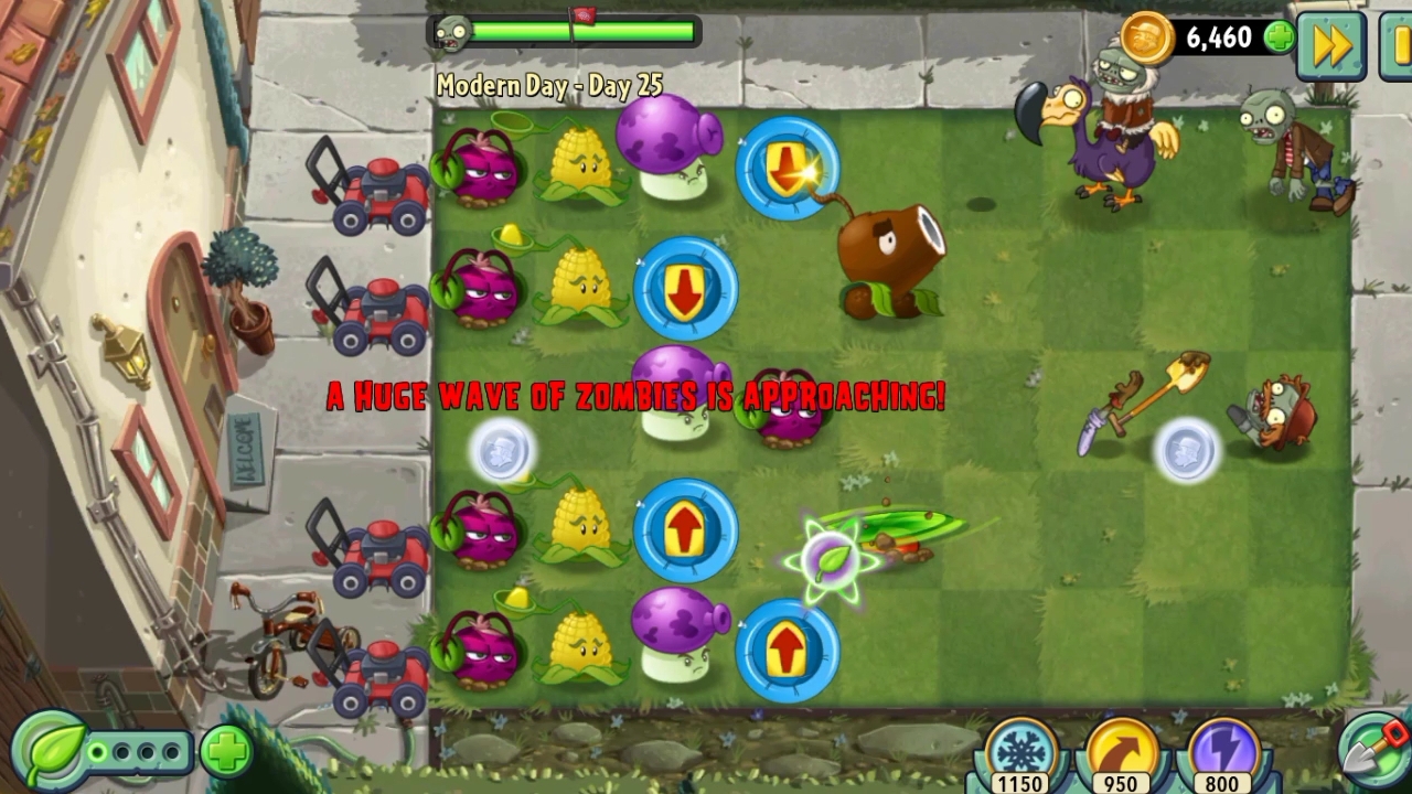 День 25 Современный День (Modern Day) —  Plants vs. Zombies 2