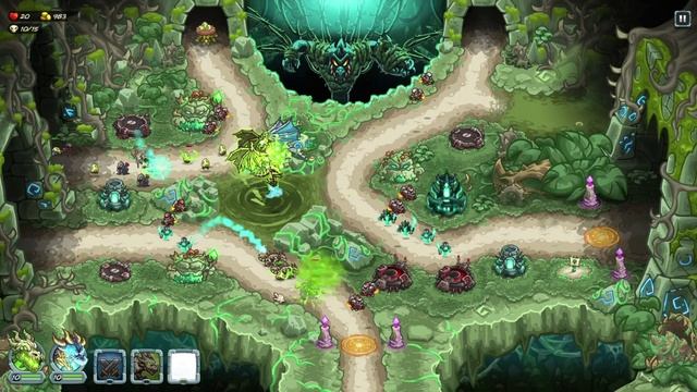 Kingdom Rush 5: Alliance (Безумец) → 22. Лощина Ненасытного