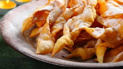 ХВОРОСТ из слоёного теста.