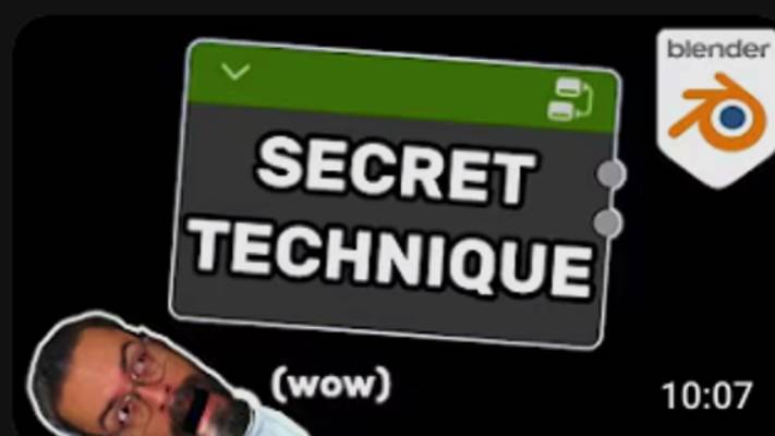 Улучшите рабочий процесс с Geometry Nodes  - Blender Tutorial