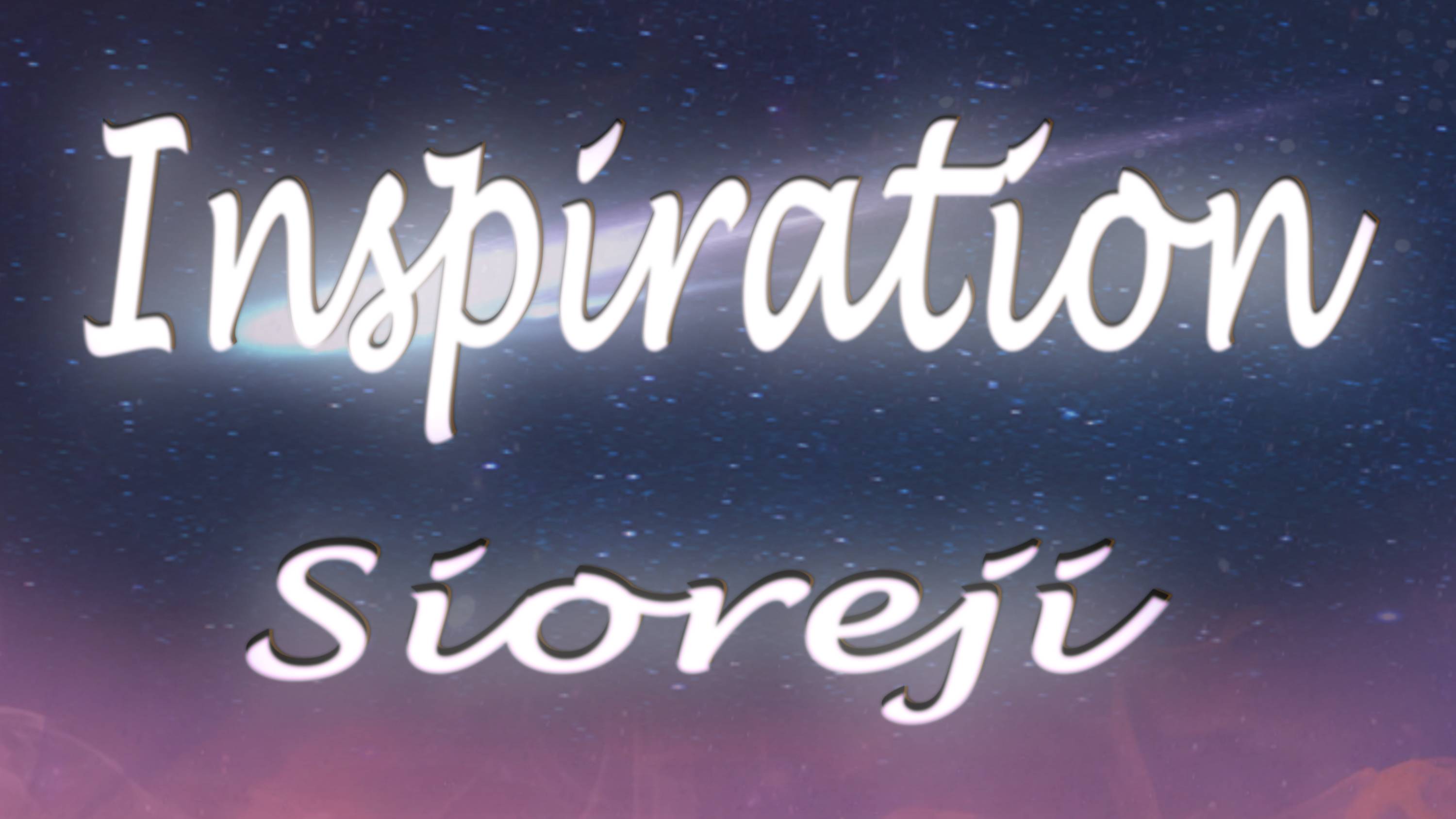 Sioreji - Inspiration