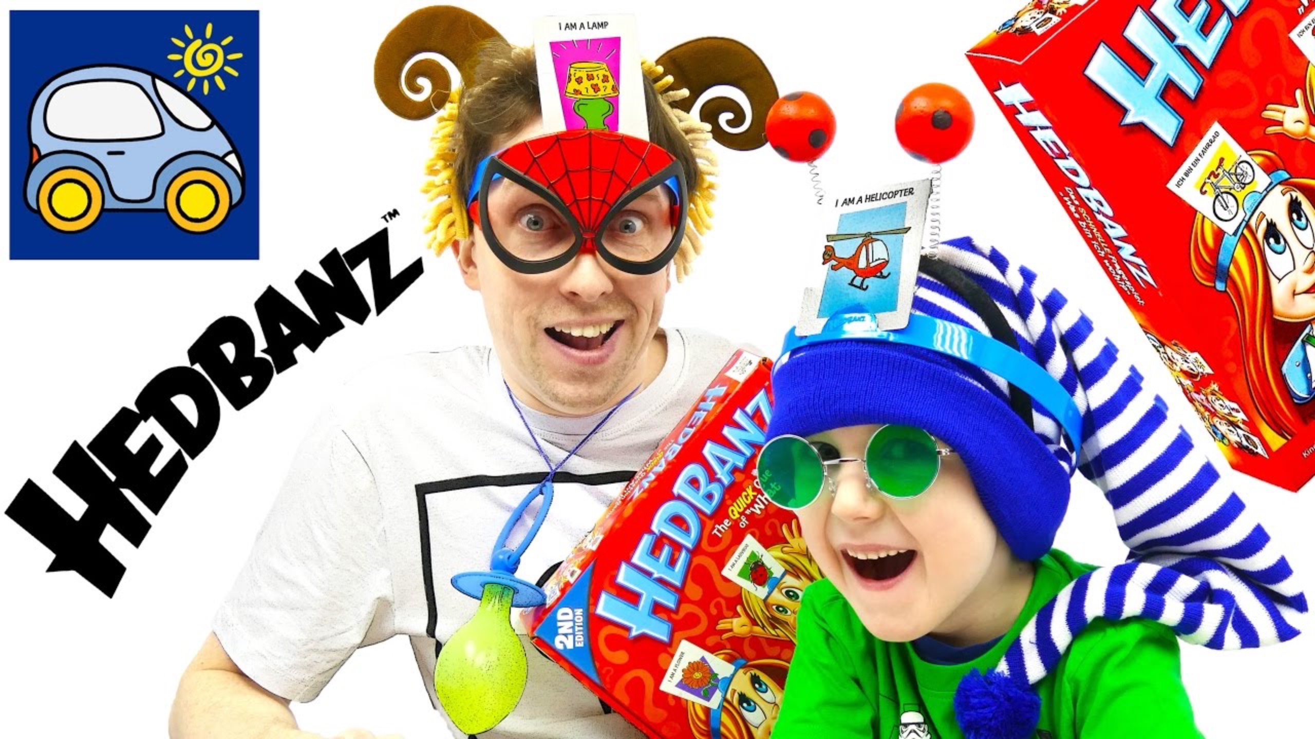 Илья и папа играют в Hedbanze челлендж - Угадай кто я - ОТВЕТ