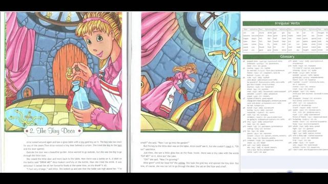 Spotlight Alice's adventures in wonderland Алиса в стране чудес 2глава The tiny door Крошечная дверь