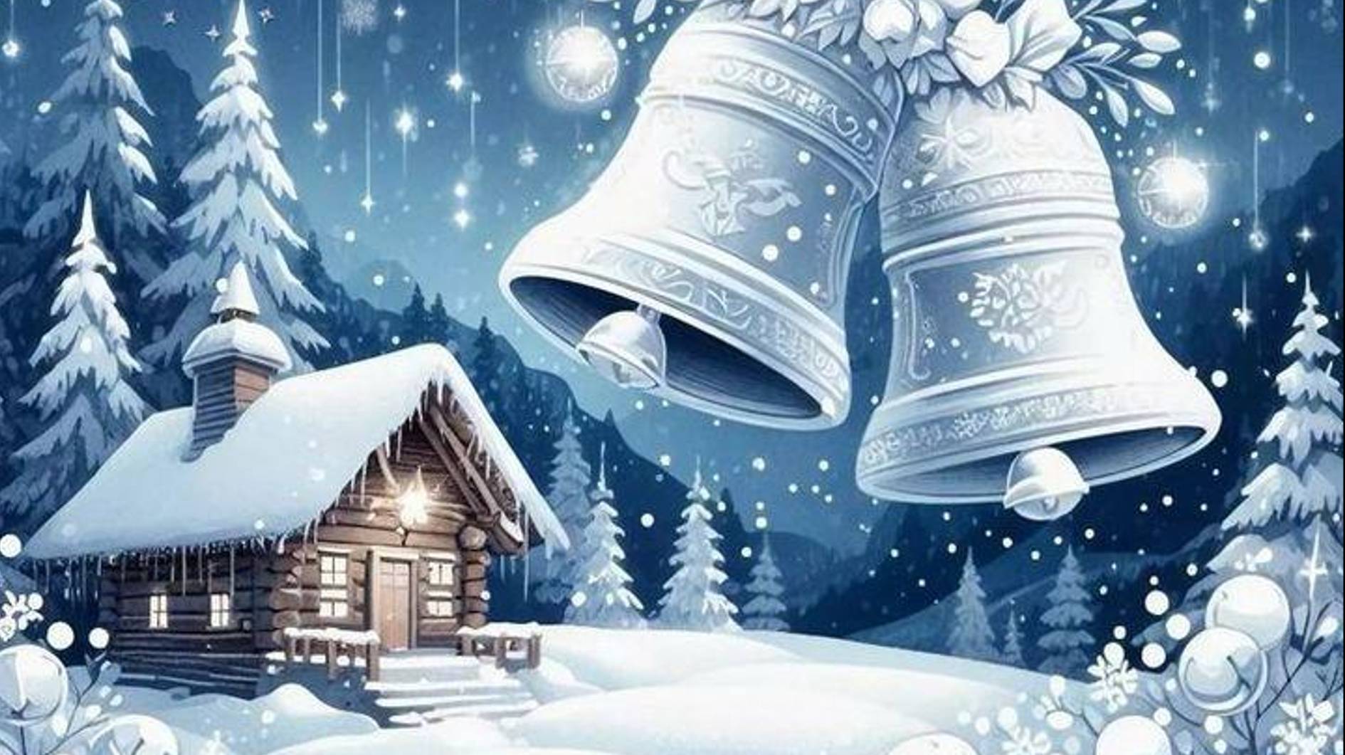 Лыжная прогулка под веселую музыку!