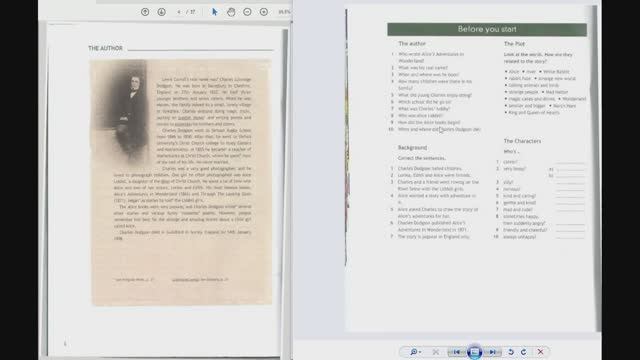 Spotlight Alice's adventures in wonderland Алиса в стране чудес вступление и автор