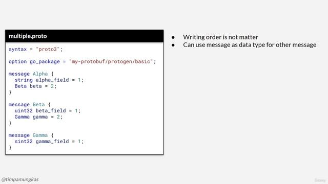 27 - Theory Using Other Message As Type