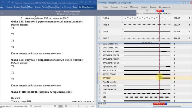 РАС работа защит