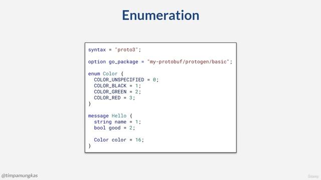 19 - Theory Repeated Field Enumerations Comments
