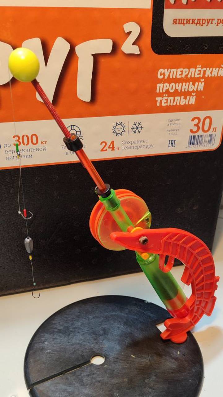 Форель на цаплю