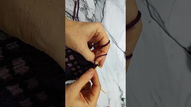 классические носки с двойной пяткой спицами