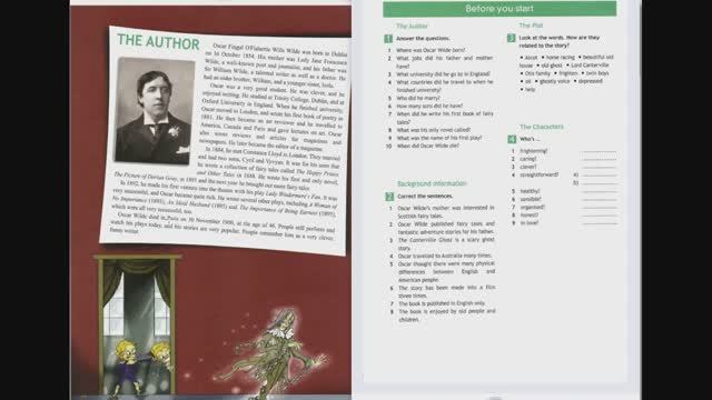 Spotlight The Canterville ghost Кентервильское привидение автор