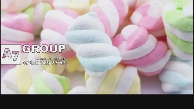 Маршмеллоу: производство, оборудование, линия #маршмеллоу #производство #оборудование