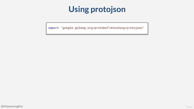 23 - Theory Protobuf JSON