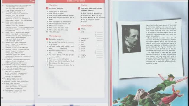 Spotlight  Peter Pan Питер Пэн автор