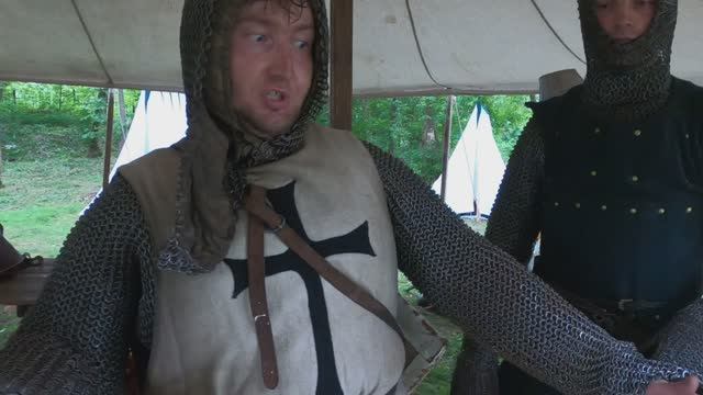 Рыцари - крестоносцы из 13 века рассказывают Александру Елизарэ о своих исканиях и миссии на Земле