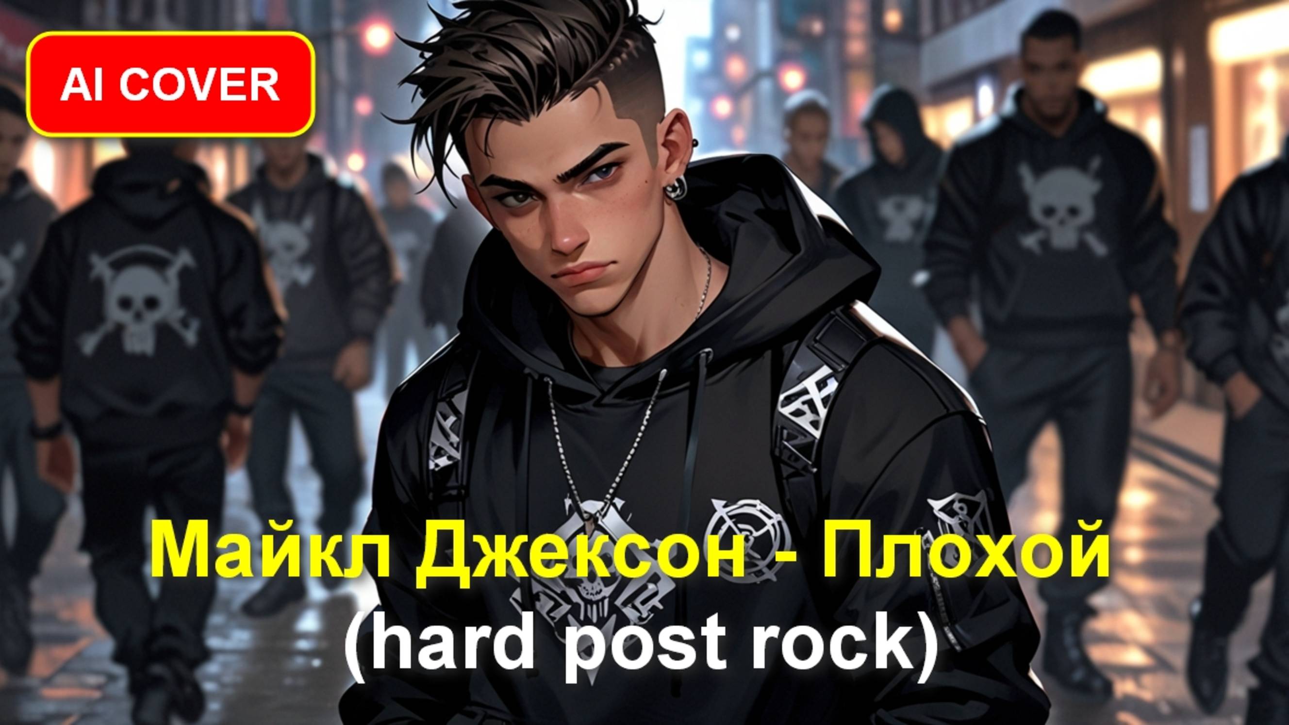 Майкл Джексон - Плохой (Bad) (hard post rock) Ai cover