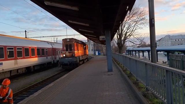 Раритетный тепловоз ЧМЭ2 в работе