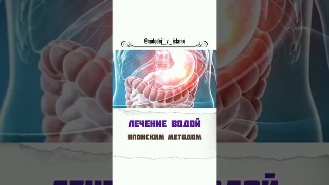 Лечение водой японским методом