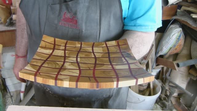 Как сделать необычную квадратную тарелку на токарном