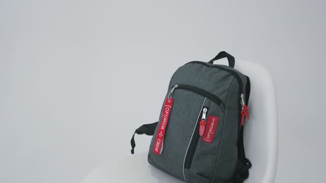 Стильный городской рюкзак Optimum Street, темно-серый