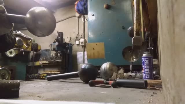 Сферическая  детонационная вихре кольцевая пушка