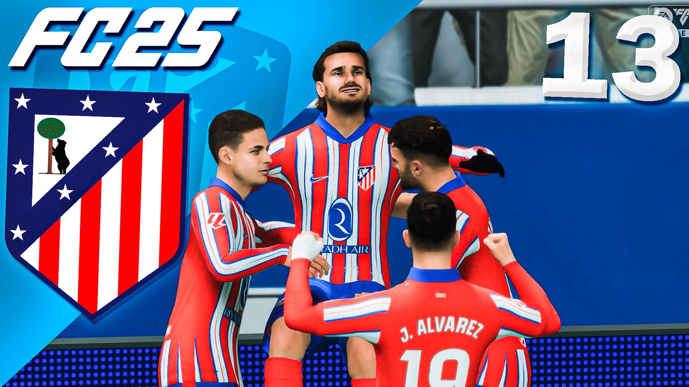 FC 25 КАРЬЕРА ЗА АТЛЕТИКО МАДРИД #13 - ПОЛУФИНАЛ КУБКА ИСПАНИИ С РЕАЛОМ!