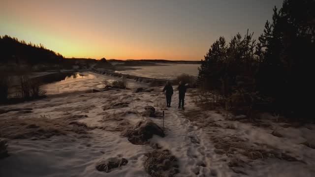 Зоопарк-экспресс, серия 1, станция Морозная, гора Хернямяки