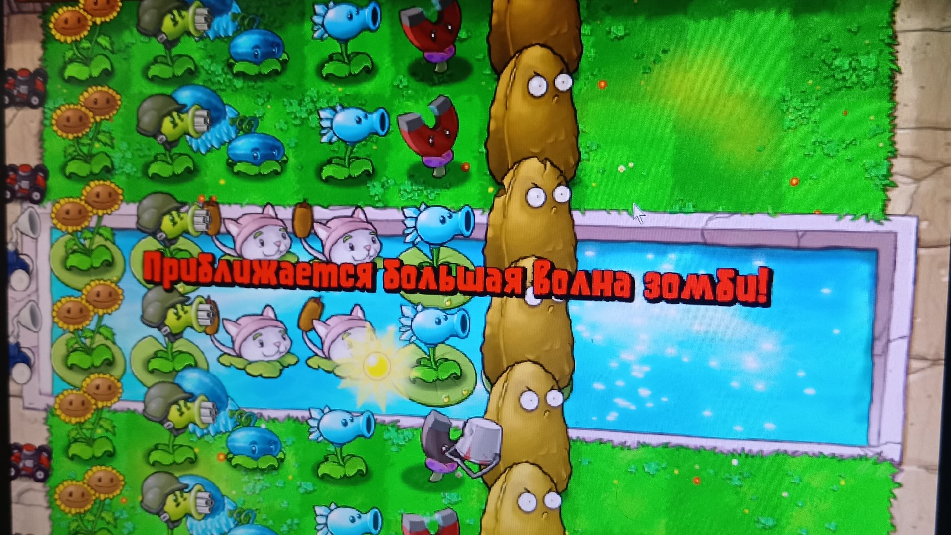 играем в Растения против Зомби часть 4