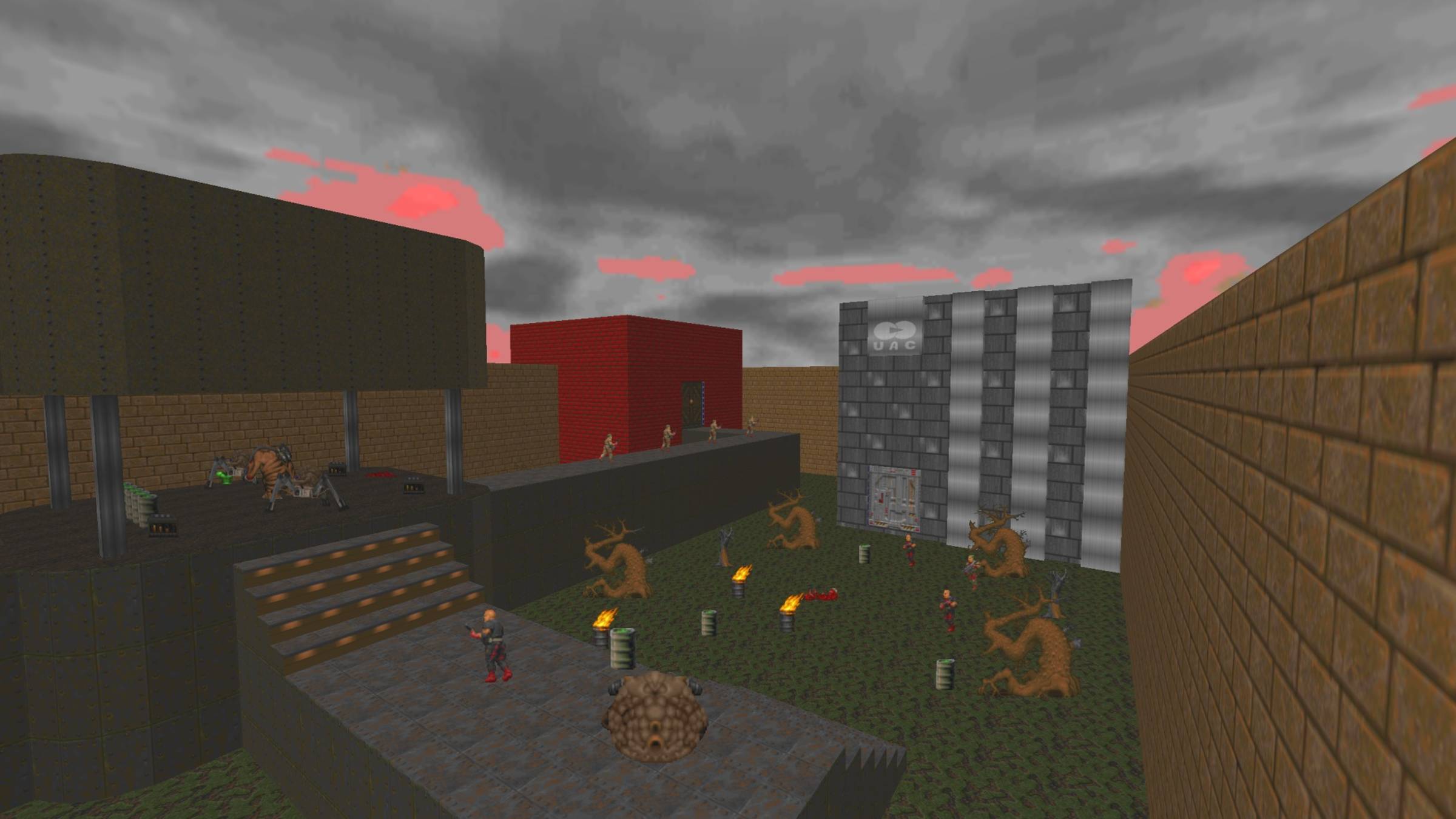 Map11: The Cyberstation – Doom Core Trilogy [Все секреты]