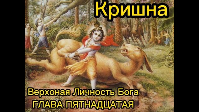 Кришна Верховная Личность Бога. ГЛАВА ПЯТНАДЦАТАЯ Расправа над Дхенукасурой