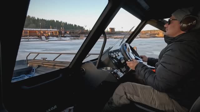 Прогулка на Ладожские шхеры зимой, серия 4