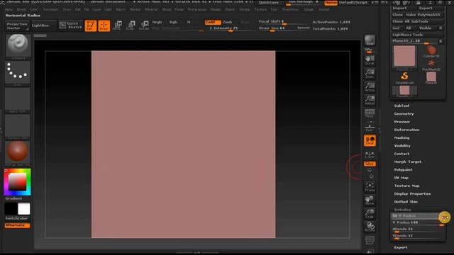 HOW TO USE ALPHA CHANNEL IN Z BRUSH AND MAKE A MOLD (2)