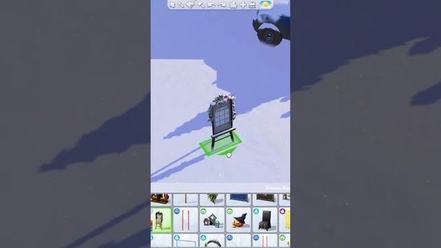 Строим елочный базар #sims4nocc #sims4 #prostodasha #sims4build#christmas#shorts#