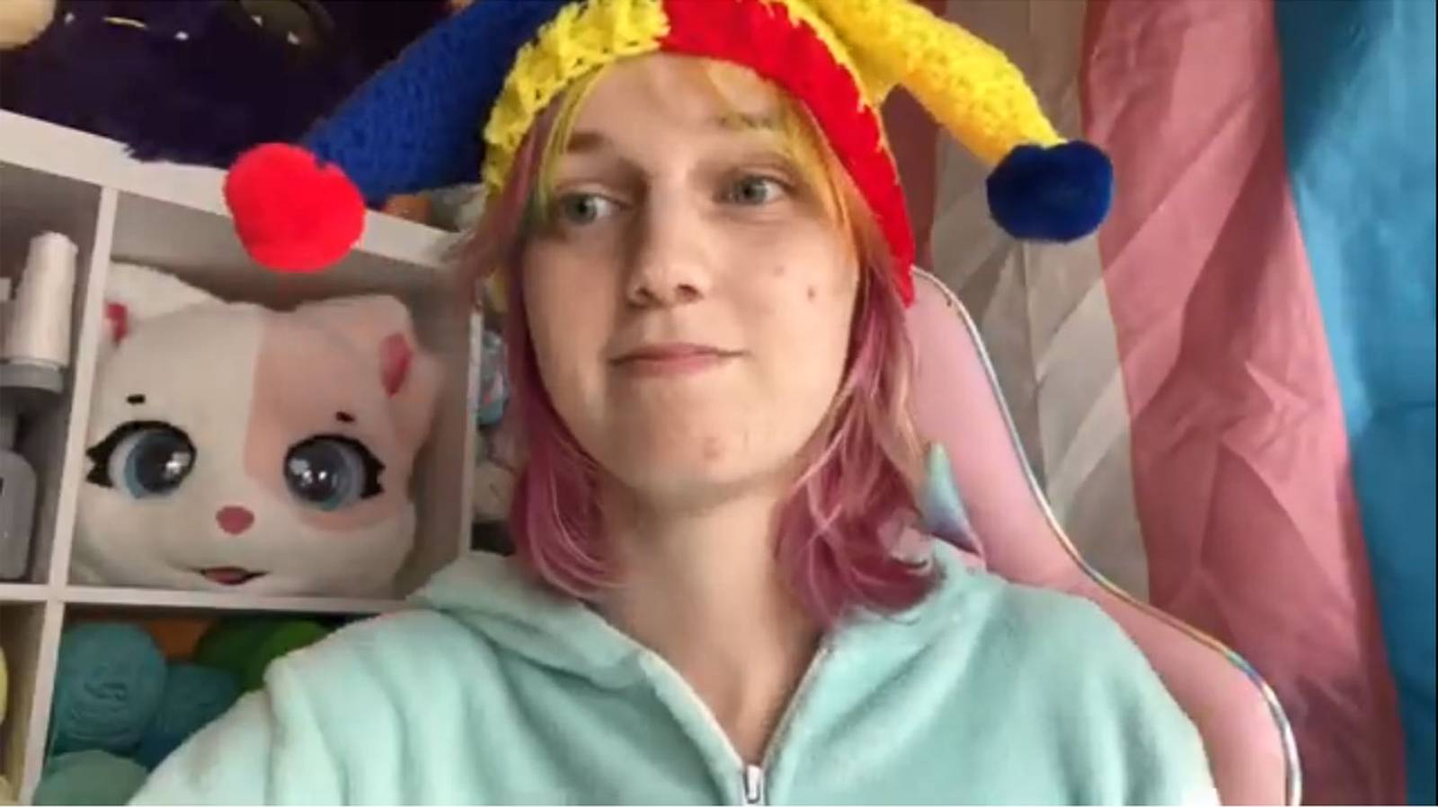 Шляпа шута. Крючком