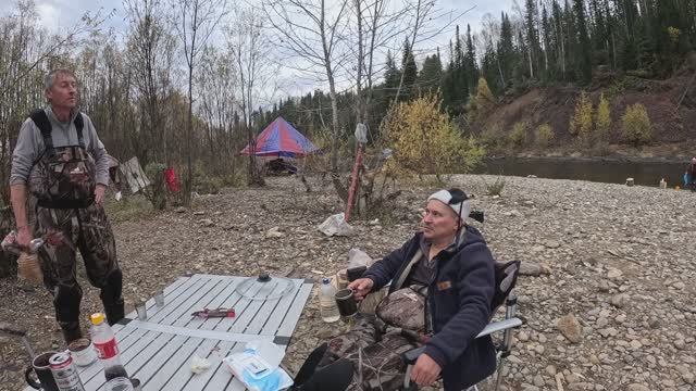 4-я Серия и Конец Фильма. Рыбалка в притоках реки Томь в конце сентября 2024.