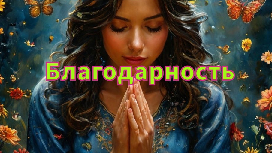 Благодарность... А что такое благодарность?