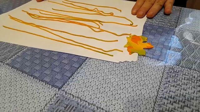 мастер класс-кленовый лист