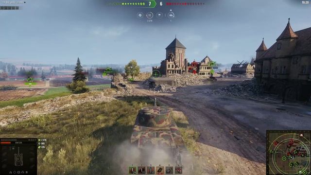 Мир танков. Линия Зингфрида. VK.30.01P. Взял мастера и основной калибр.