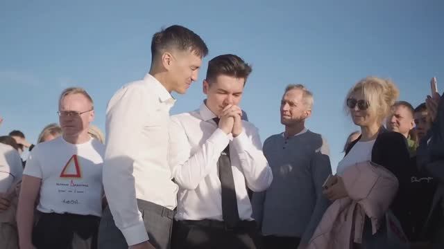 Самое штормовое крещение в моей жизни.