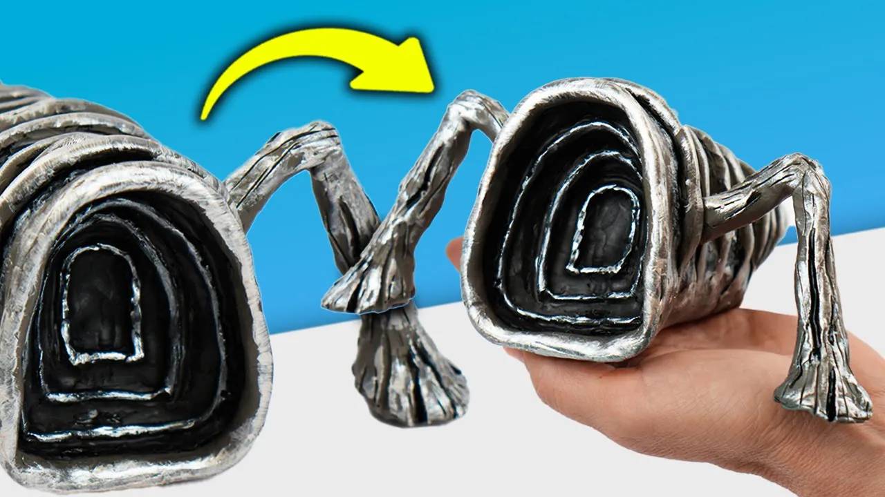 Лепим ПОЖИРАТЕЛЯ МОРЕЙ из Пластилина | Sea Eater