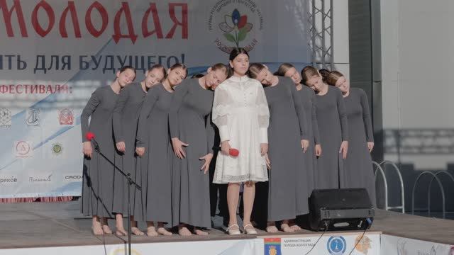 Сталинградская Мать — Регина Султанова (2024) Live 4k 50fps