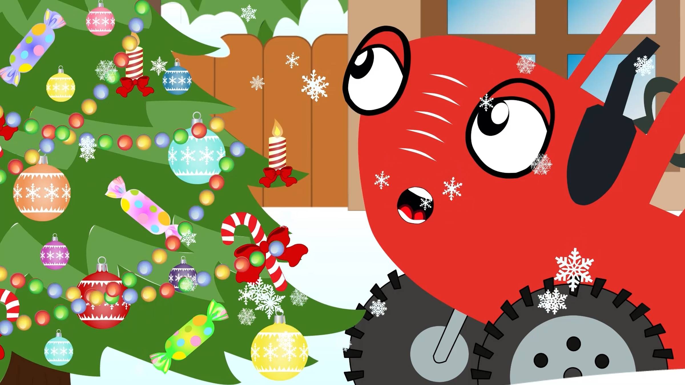 Ёлочка – новогодние песенки ТракТЫРишкИ